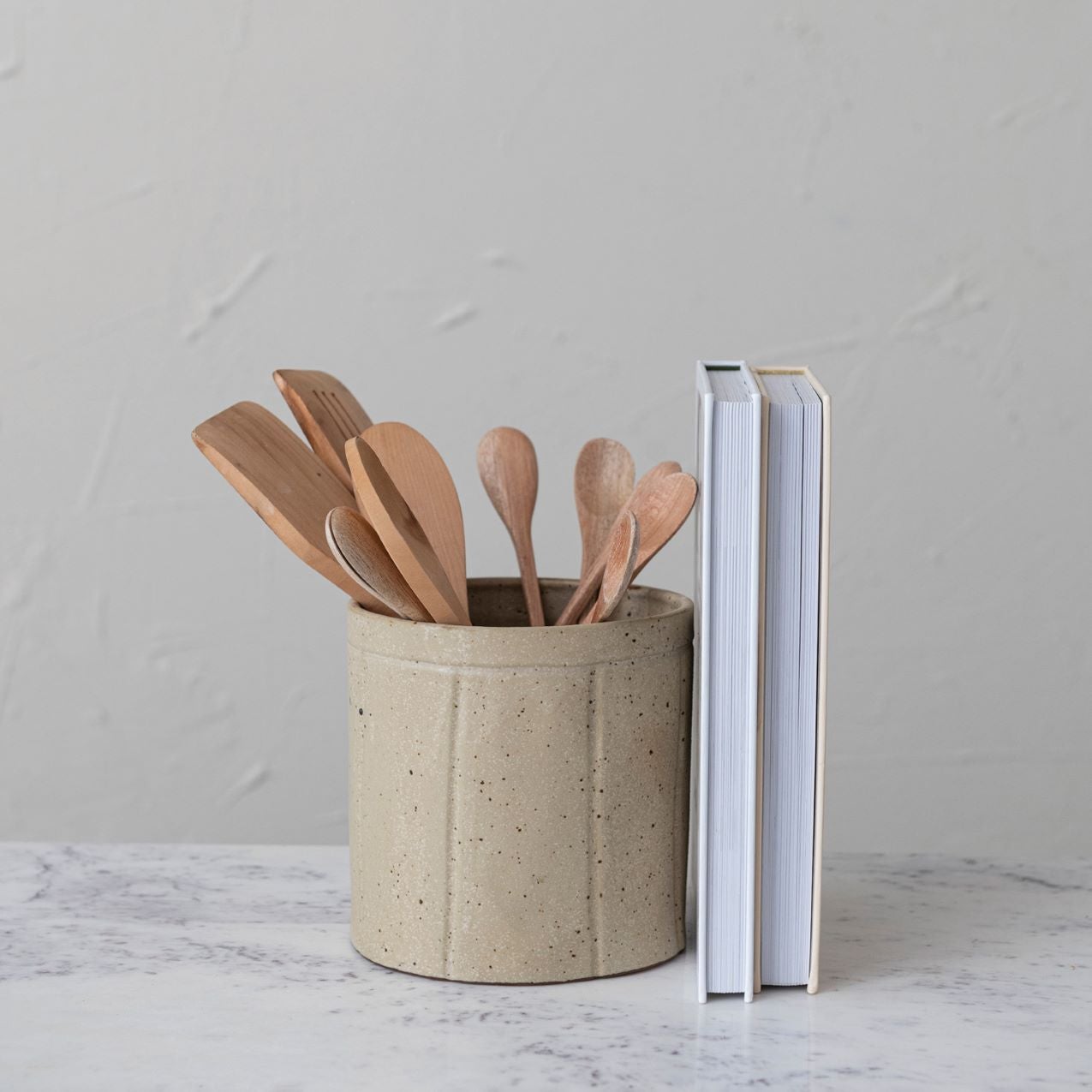 Decorative Stoneware Crock | Thistle & Ivory